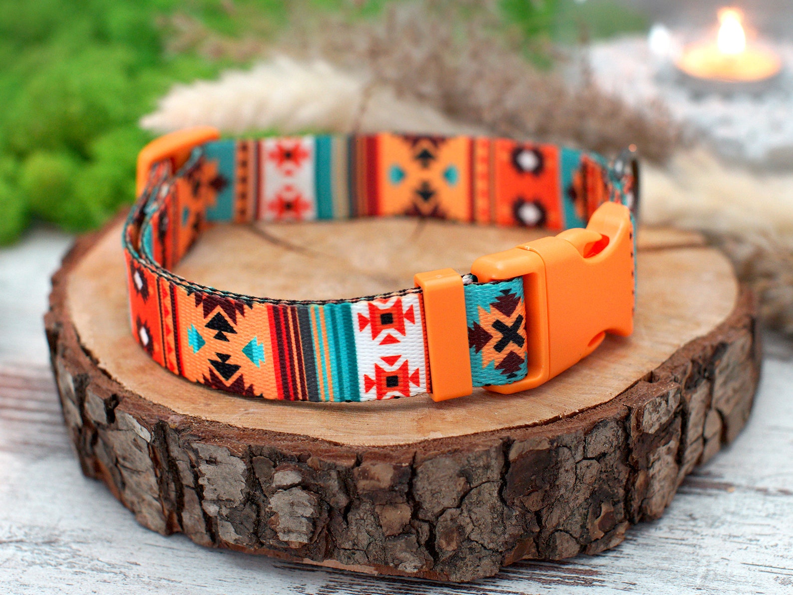 Personalized Dog Collar 7 Different Pattern Available - Etsy