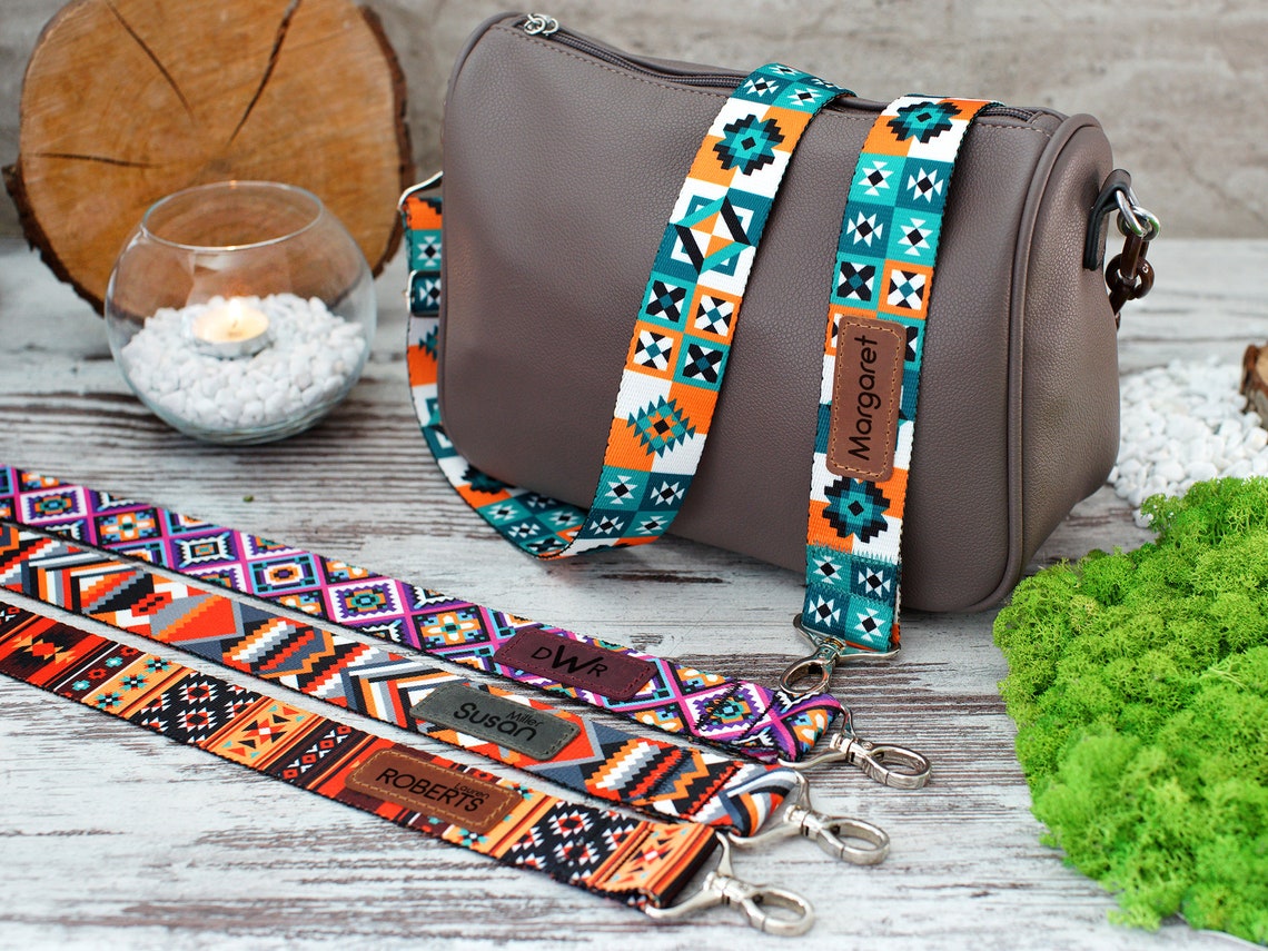 Pattern Replacement Bag Strap, Personalized Shoulder Bag Strap, Gifts ...