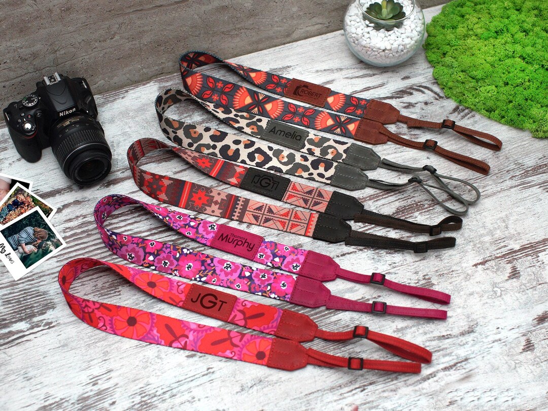Personalized Camera Straps, Photographer Gifts, Custom Camera Strap SLR ...