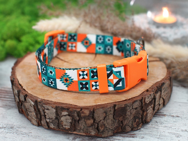 Personalized Dog Collar 7 Different Pattern Available - Etsy