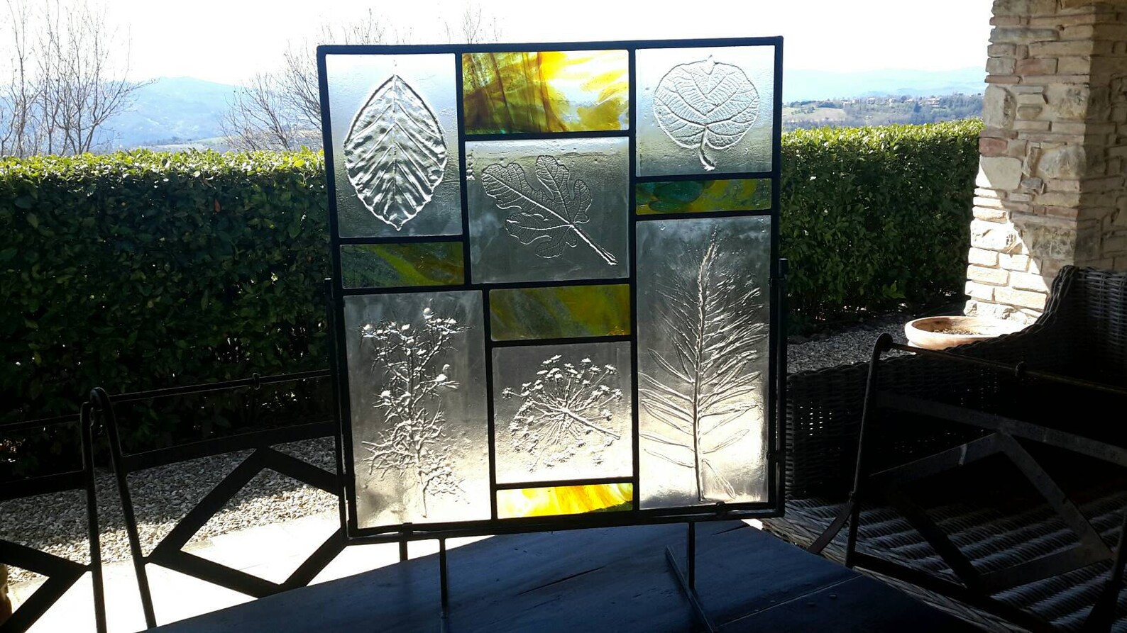 Botanical Stained Glass - Etsy