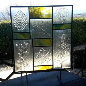 Botanical Stained Glass - Etsy