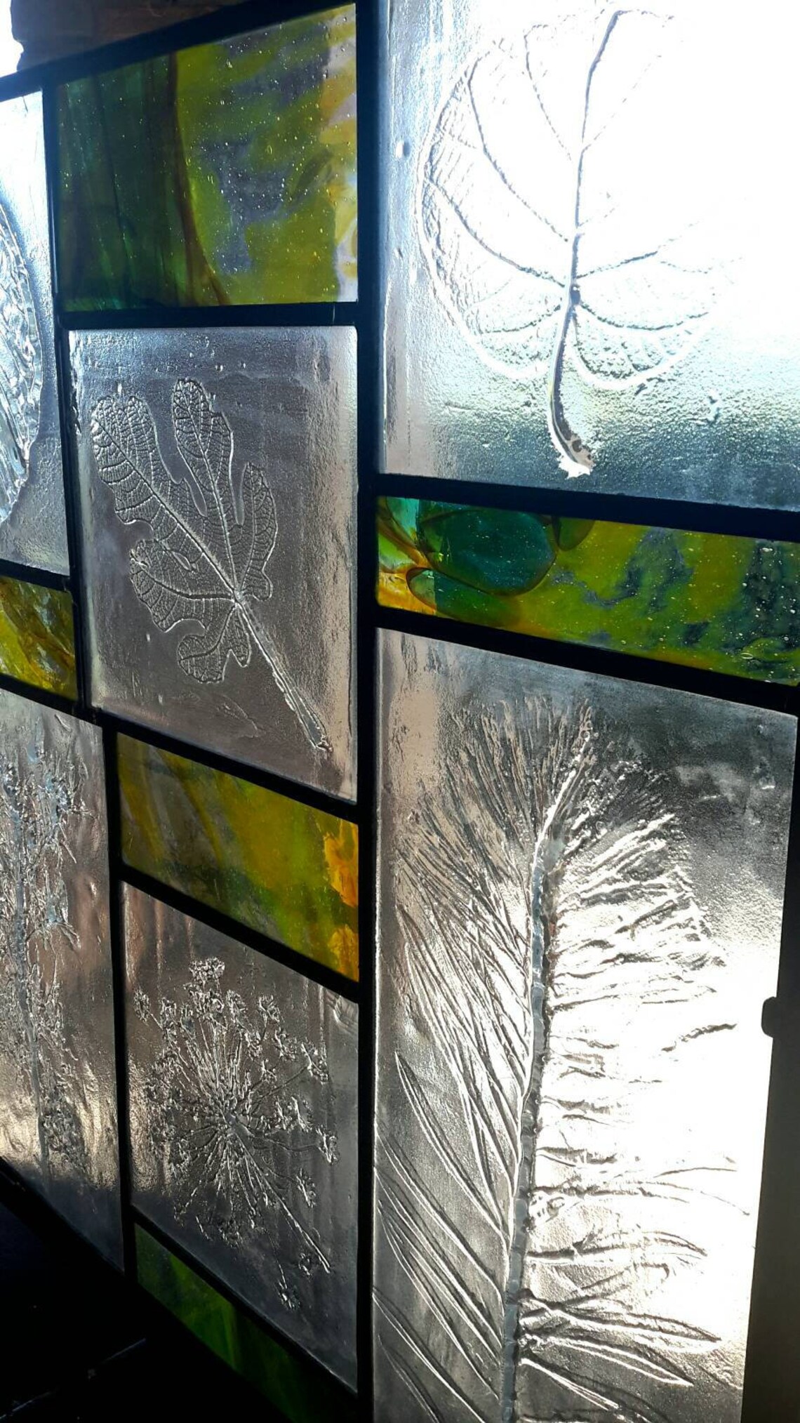 Botanical Stained Glass - Etsy