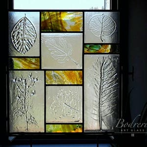 Botanical Stained Glass - Etsy