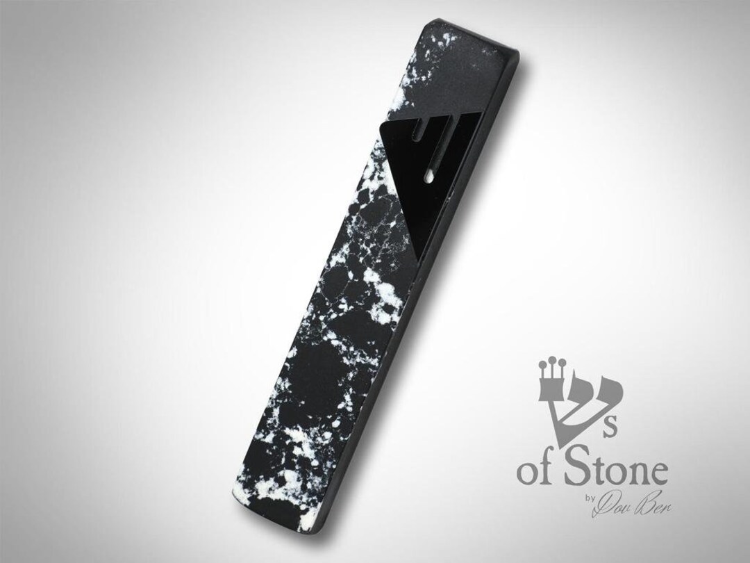 Black and White Panda Mezuzah Case Shinsofstone Hand Made in Israel ...