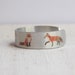 Fox Ring, Red Fox, Silver Fox, Wildlife Jewelry, Adjustable, Foxes Ring ...