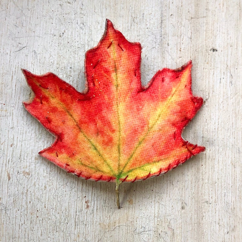 Leaf Hair Clip - Etsy