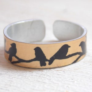 Adjustable Silver Bird Ring, Gold Bird Ring, Bird Ring for Women ...