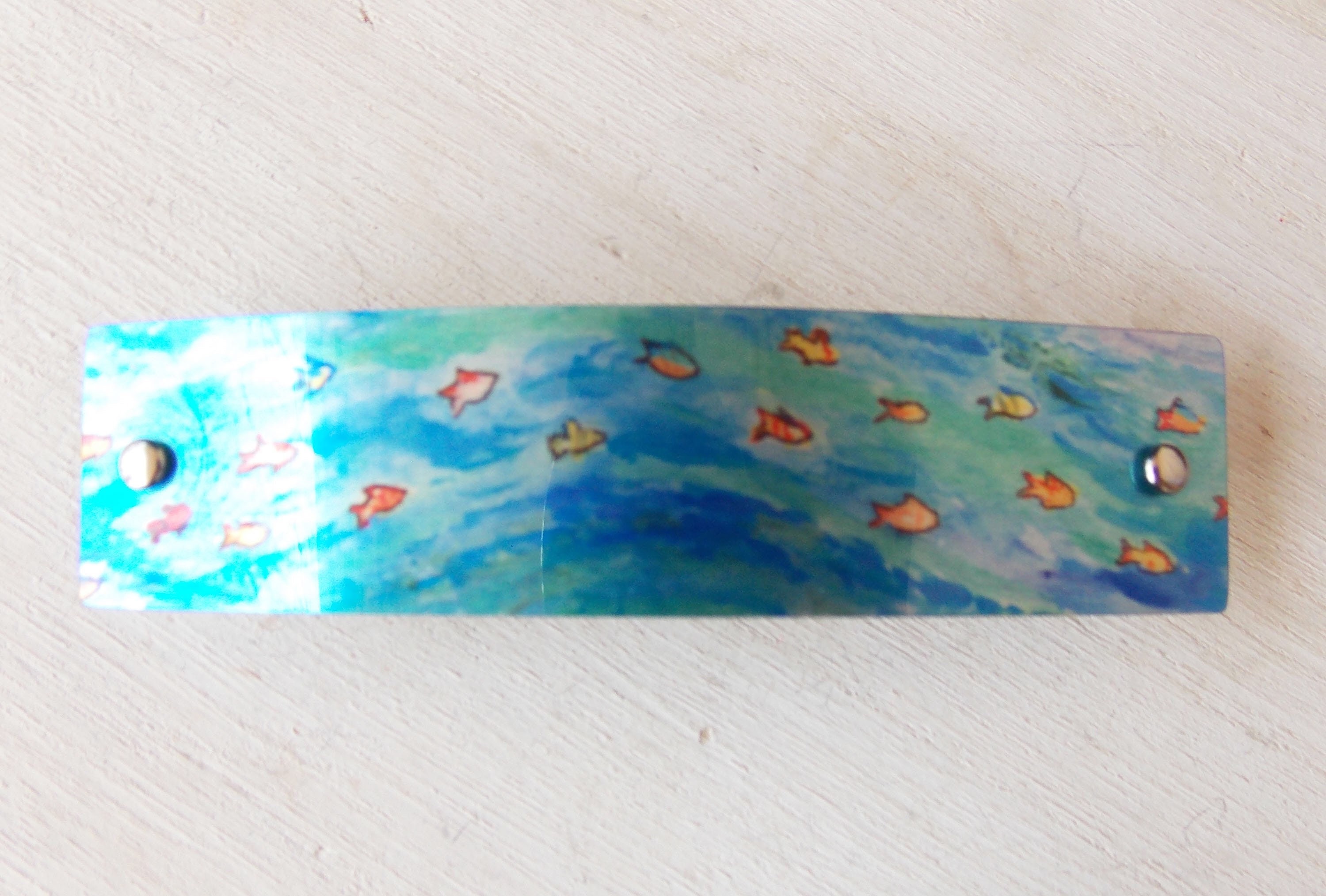 Ocean Barrette Tropical Fish Beach Barrette French | Etsy