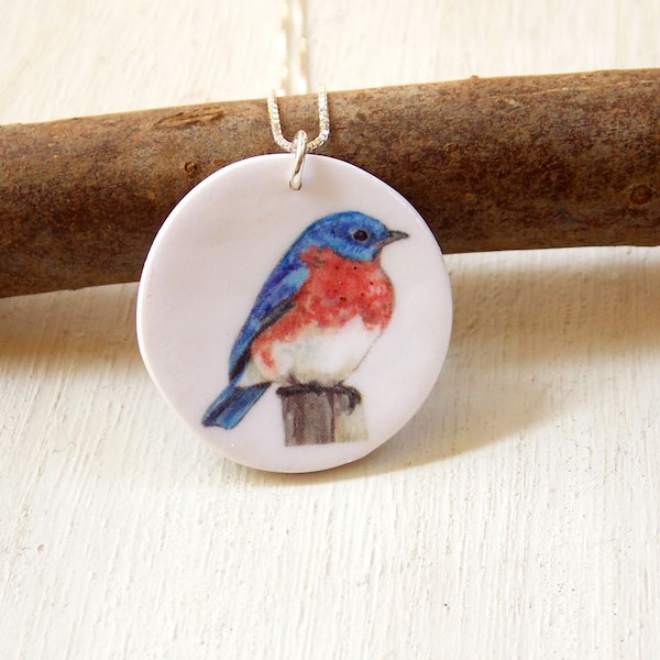 Bluebird Necklace - Etsy