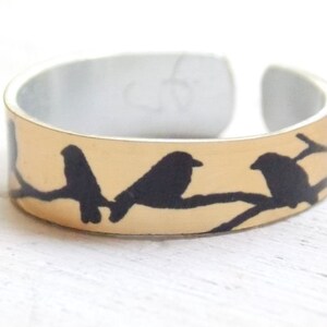 Adjustable Silver Bird Ring, Gold Bird Ring, Bird Ring for Women ...