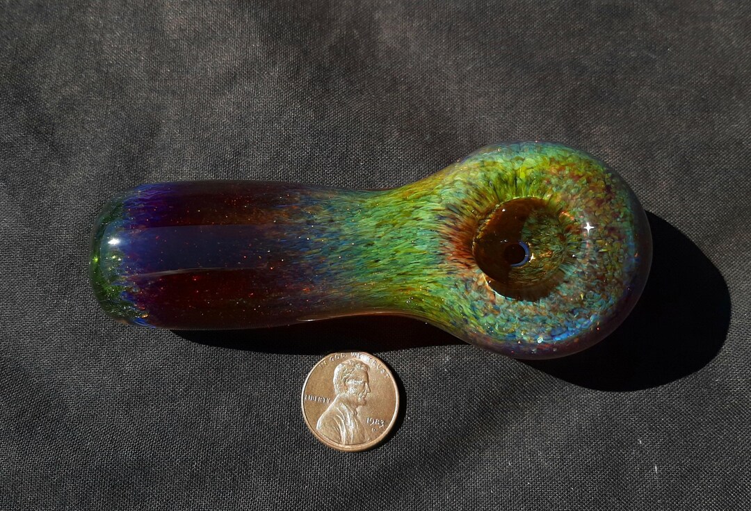 Inside Out, Frit, Borosilicate Glass Pipe - Etsy