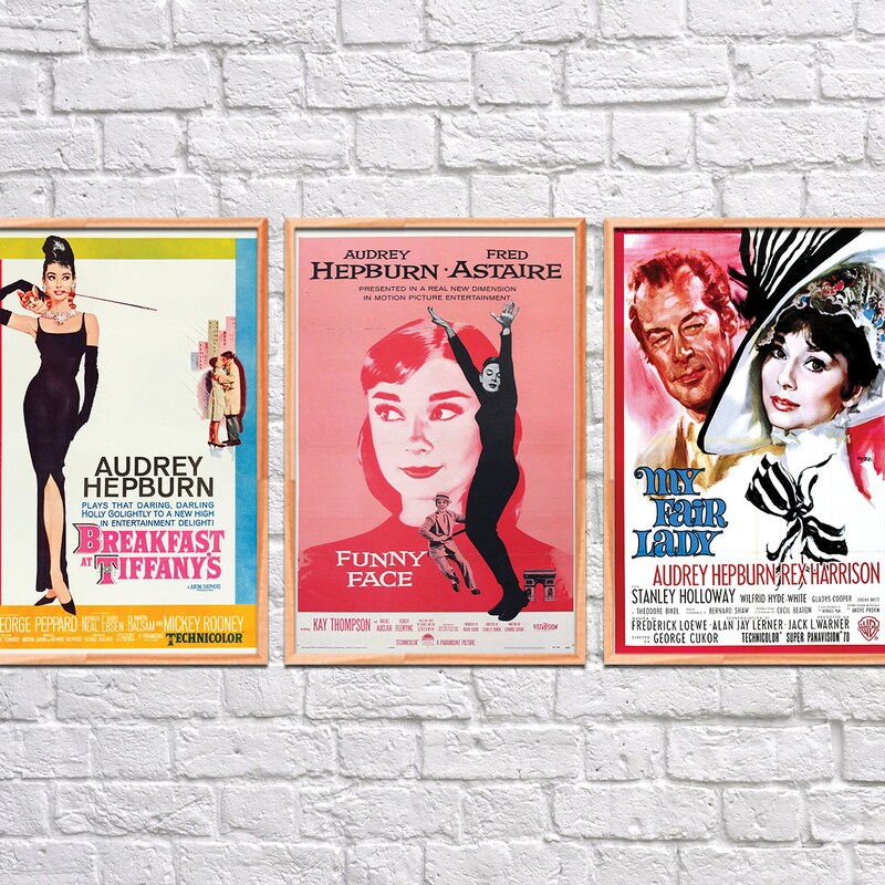 Audrey Hepburn Poster - Etsy