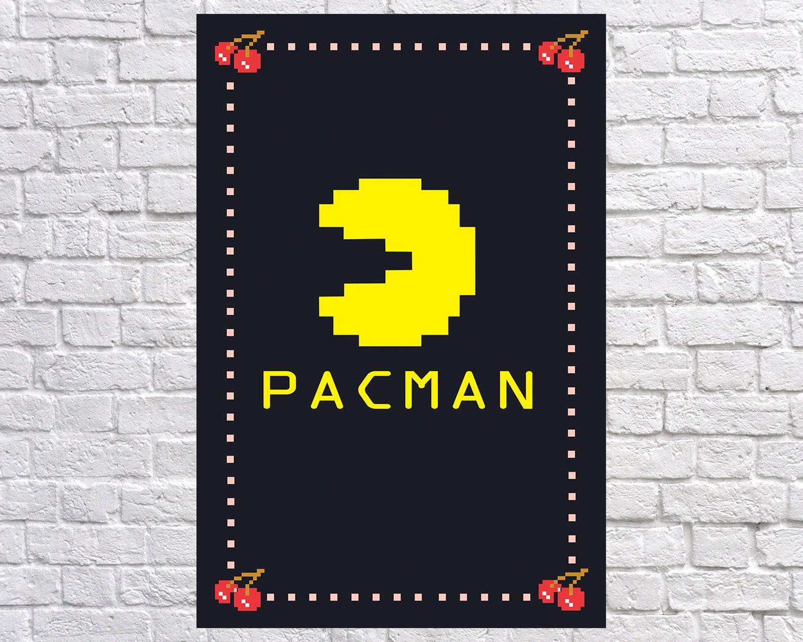 Pacman Poster Set, Art Download, Digital Prints, Printable Art ...