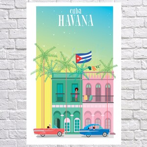 Cute and Colourful Travel Posters, Print Set, Art Download, Printable ...