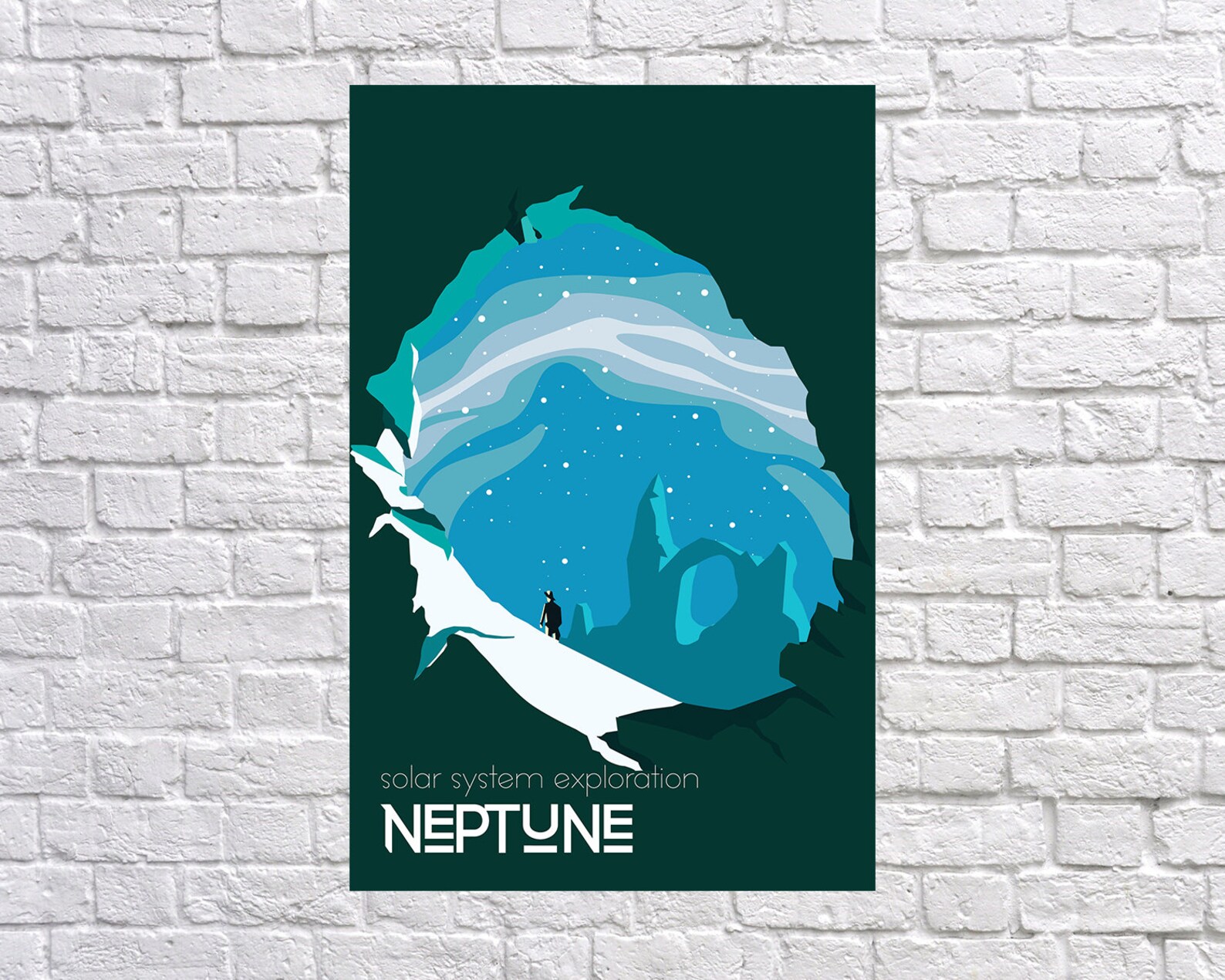 Space Travel Posters Poster Set Planet Travel Posters - Etsy