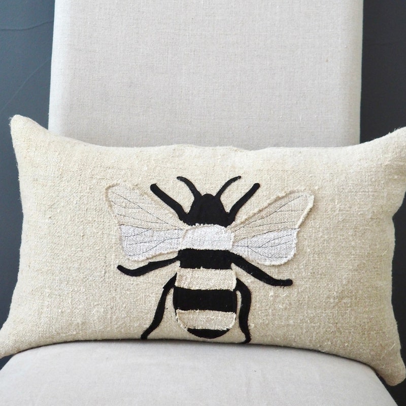Bumble Bee Pillow - Etsy