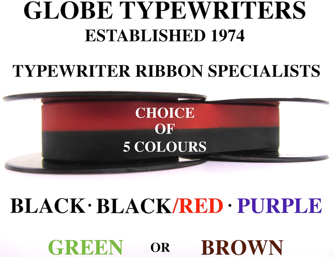IMPERIAL GOOD COMPANION ‘model T’ Typewriter Ribbon 5 Colours Available ...