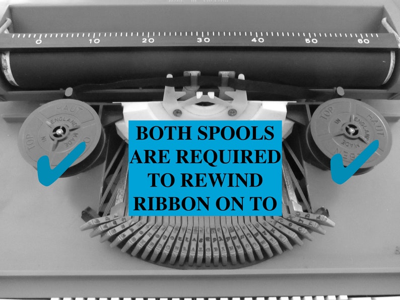 PETITE TYPEWRITER Ribbon….for Machines Which Use Spools “not Cassettes ...