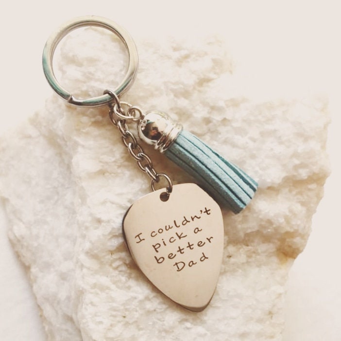 Fathers Day Gift, I Couldn't Pick a Better Dad Engraved Key Chain ...
