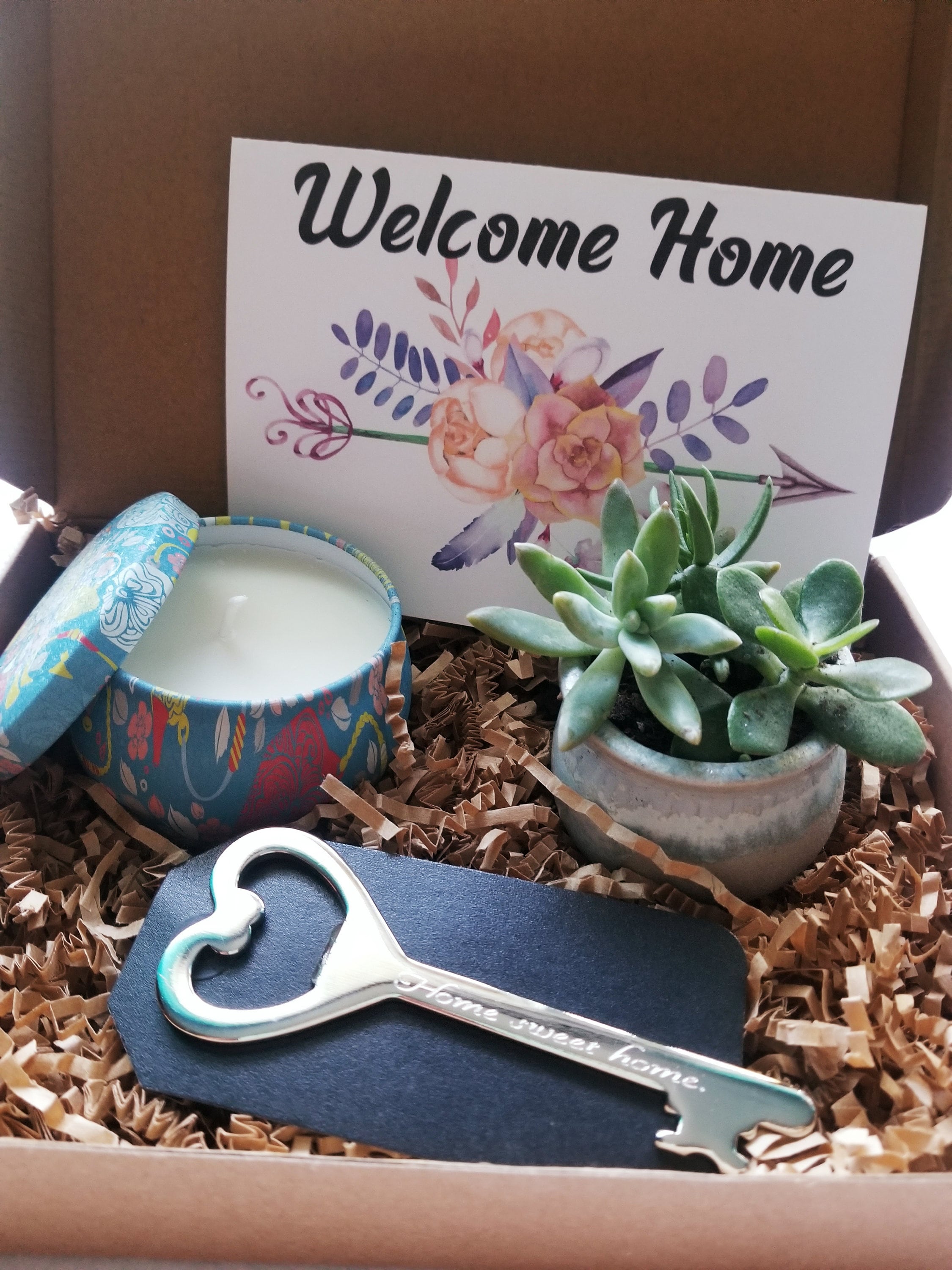 New Home gift box Send a gift Housewarming gift set Live | Etsy