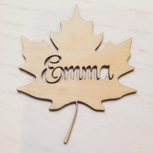 Thankful for You Place Card, Thanksgiving Decor Name Tags, Custom Fall ...