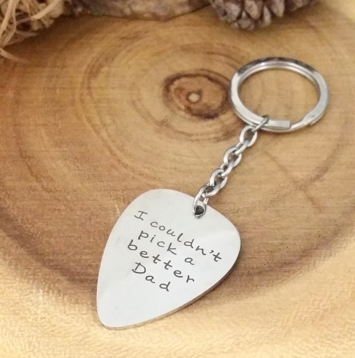 Fathers Day Gift, I Couldn't Pick a Better Dad Engraved Key Chain ...
