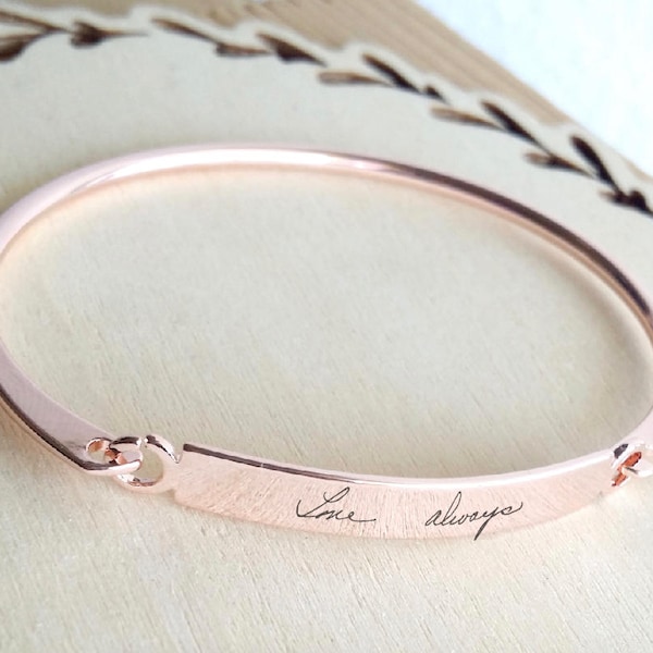 Personal Signature Bracelet - Etsy