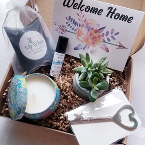 New Home Gift Box, Send a Gift, Housewarming Gift Set, Live Succulent ...