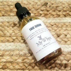 Face Serum, Cleansing Facial Oil, Face and Body Oil With Essential Oils ...