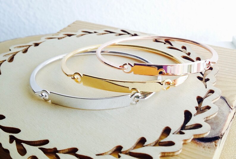 Christmas Gift Actual Handwriting Bangle Custom Handwritten | Etsy