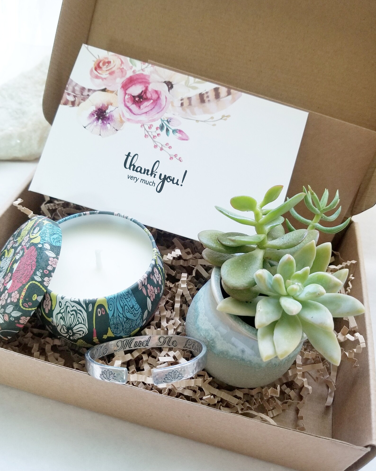 Thank You Gift Box, Send a Gift, Personalized Gift Set, Birthday ...