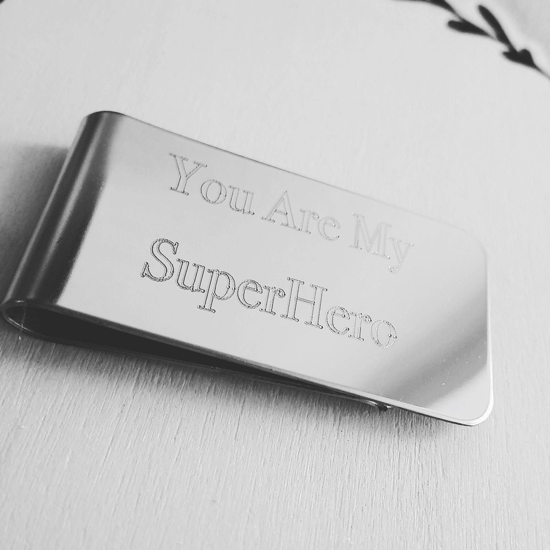 Custom Money Clip, Engraved Money Clip, Personalized Gift for Him ...