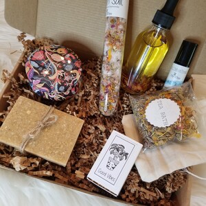 All Natural Spa Bundle, Spa Gift Box, Thinking of You Care Package ...