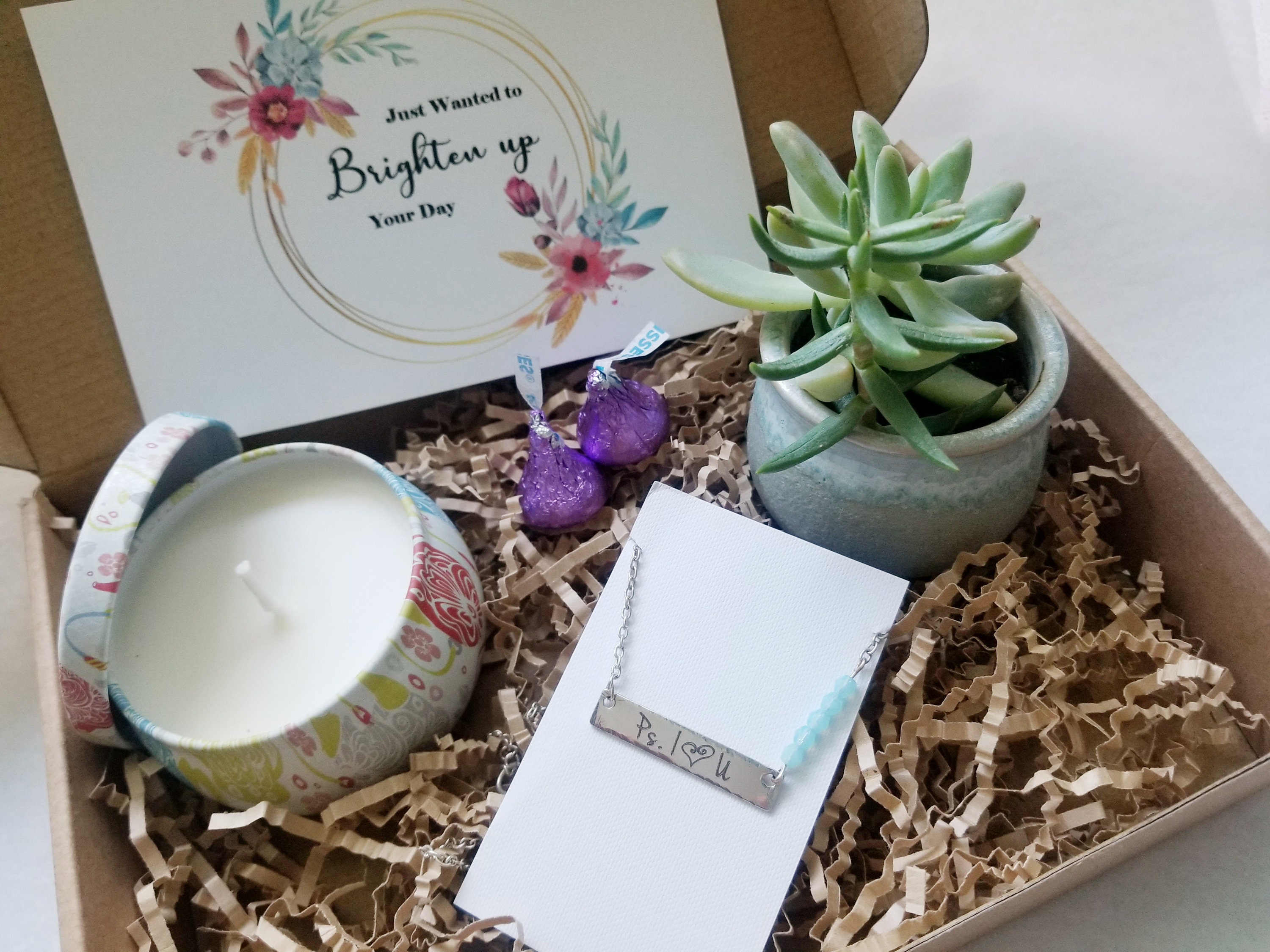 Encouragement gift box Send a gift Custom care package live | Etsy