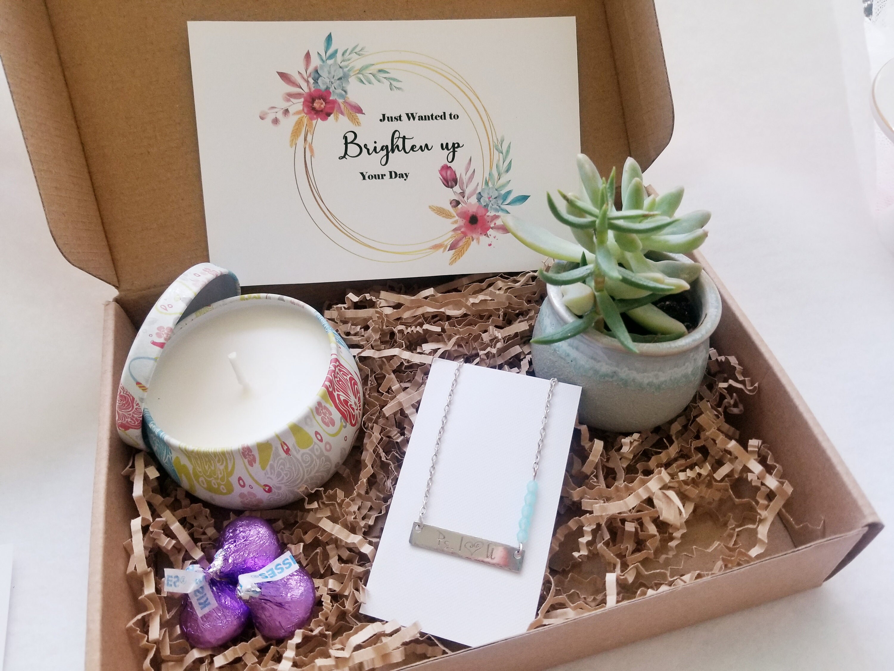 Encouragement gift box Send a gift Custom care package live | Etsy