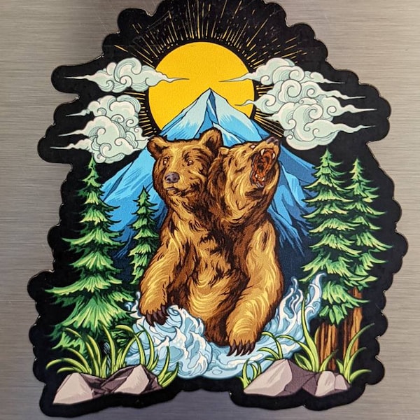 Two Headed Bear Crochet Pattern - Etsy