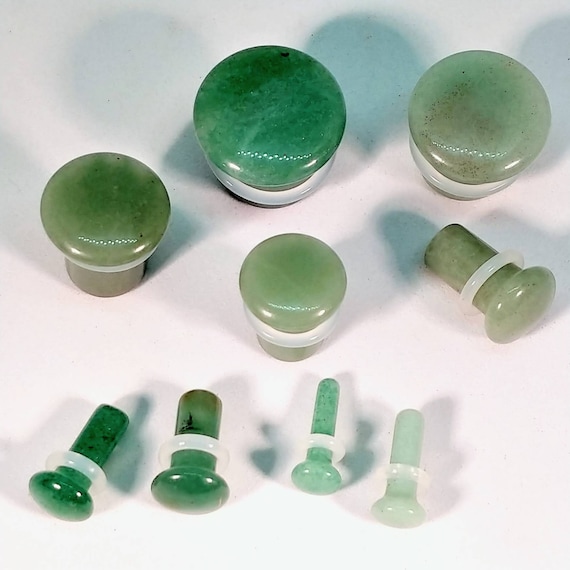 Jade plugs earrings store