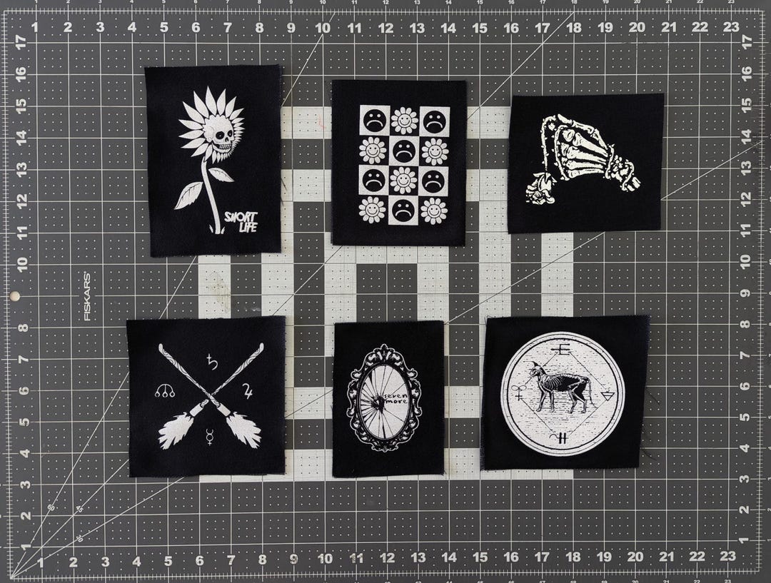 Alternative Crust Patch Collection | PUNK Patches for Jackets and Jeans ...