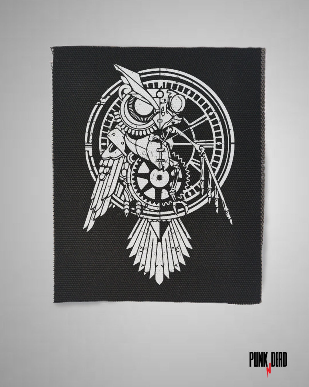 Owl, Steampunk, Punk, Patches, Patch, Sew on Patch, Punk Accessories ...