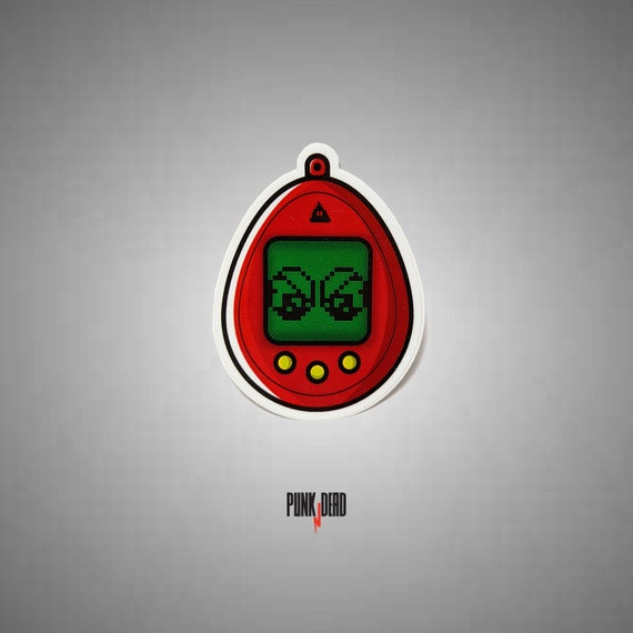 Angry Tama Sticker Red Sticker Emoji Eyes Sticker Angry | Etsy