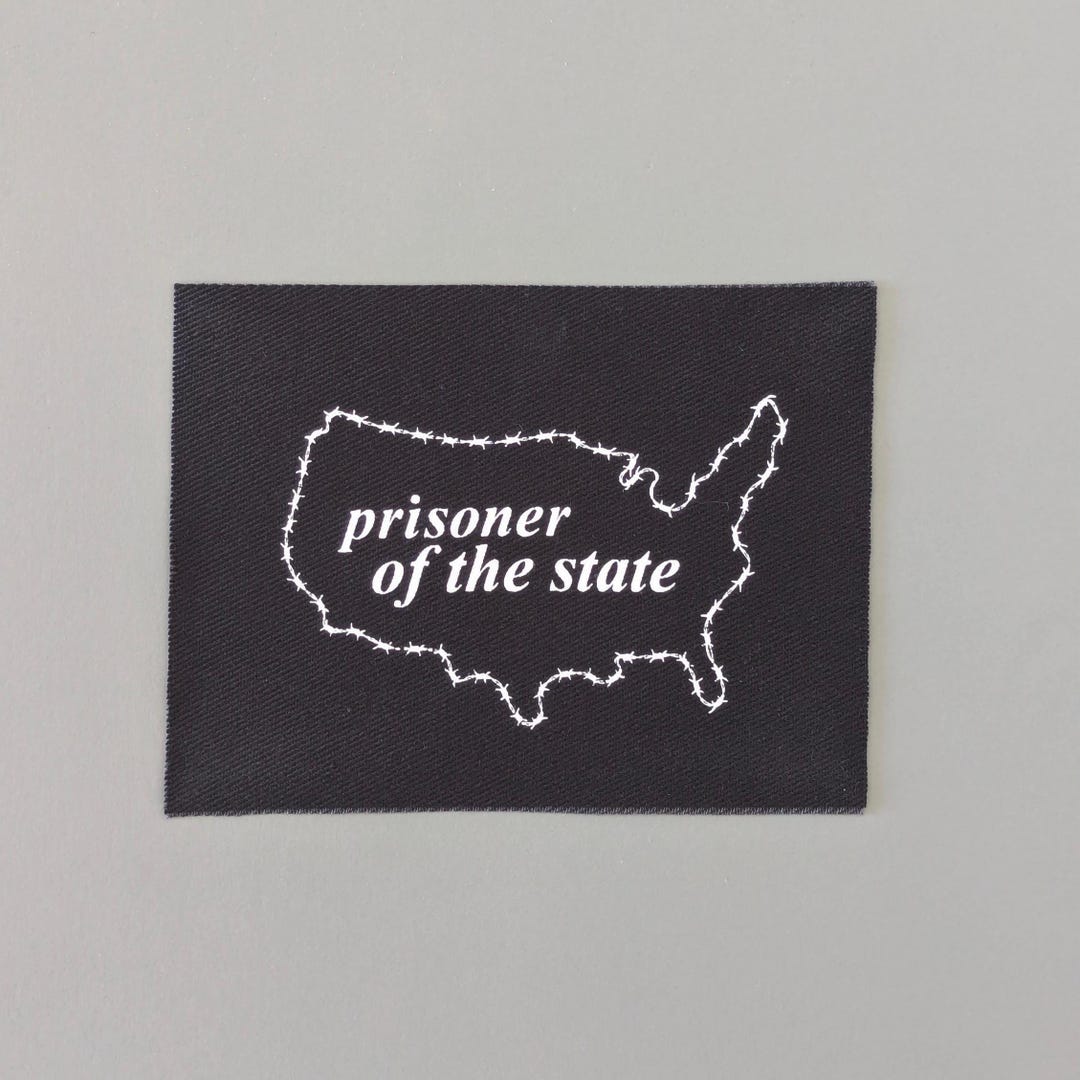 Prisoner Patch for Clothing Customization & DIY Craft Projects | Crust ...