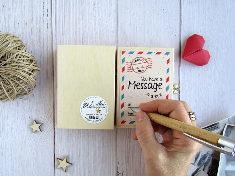 Message Box "i’m Sending You a GHOST Hug!" Love Card, Gift for Him, Her ...