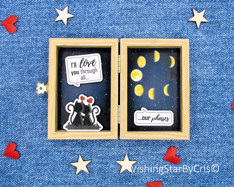 Message Box Ill love you through all our phases A | Etsy