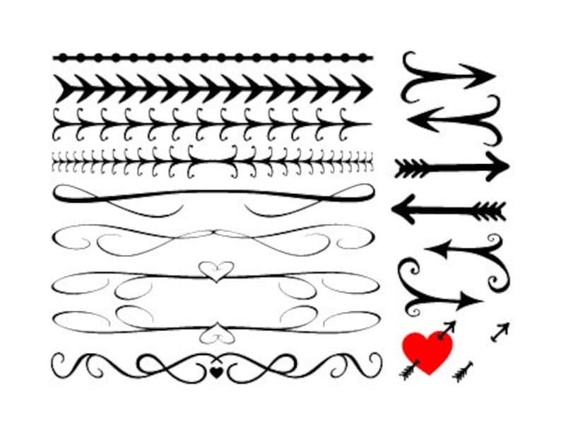 DIY Wedding Invites, Line Boarders, Elegant Lines, Fancy Boarders ...