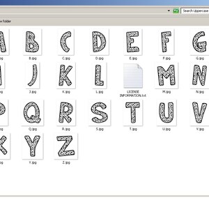 Star Theme Letters Uppercase and Lowercase, Scrap Booking Letters Vinyl ...