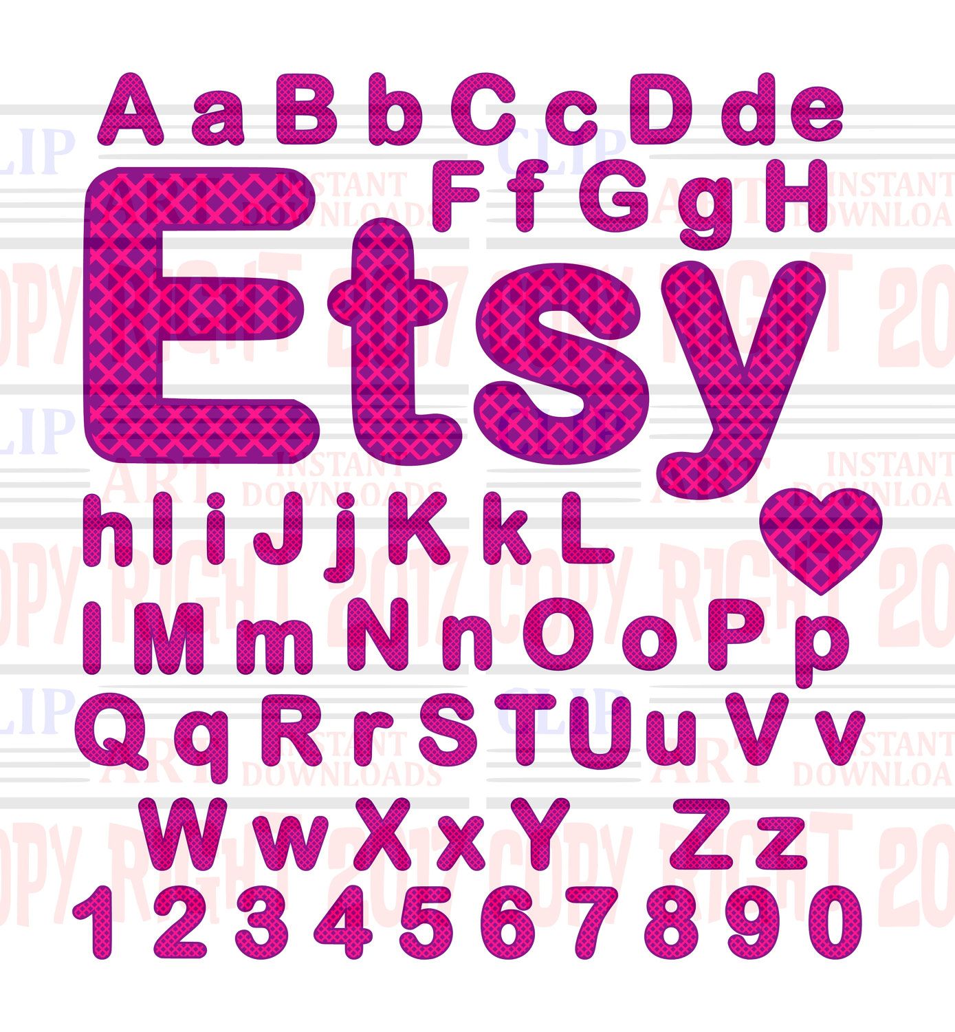Lattice Letters, Letters for a Girl, Plaid Pattern Letters, Purple and ...