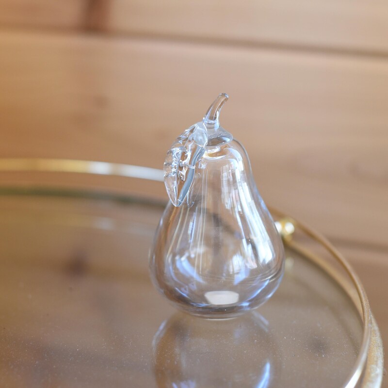 Handblown Glass Pears - Etsy