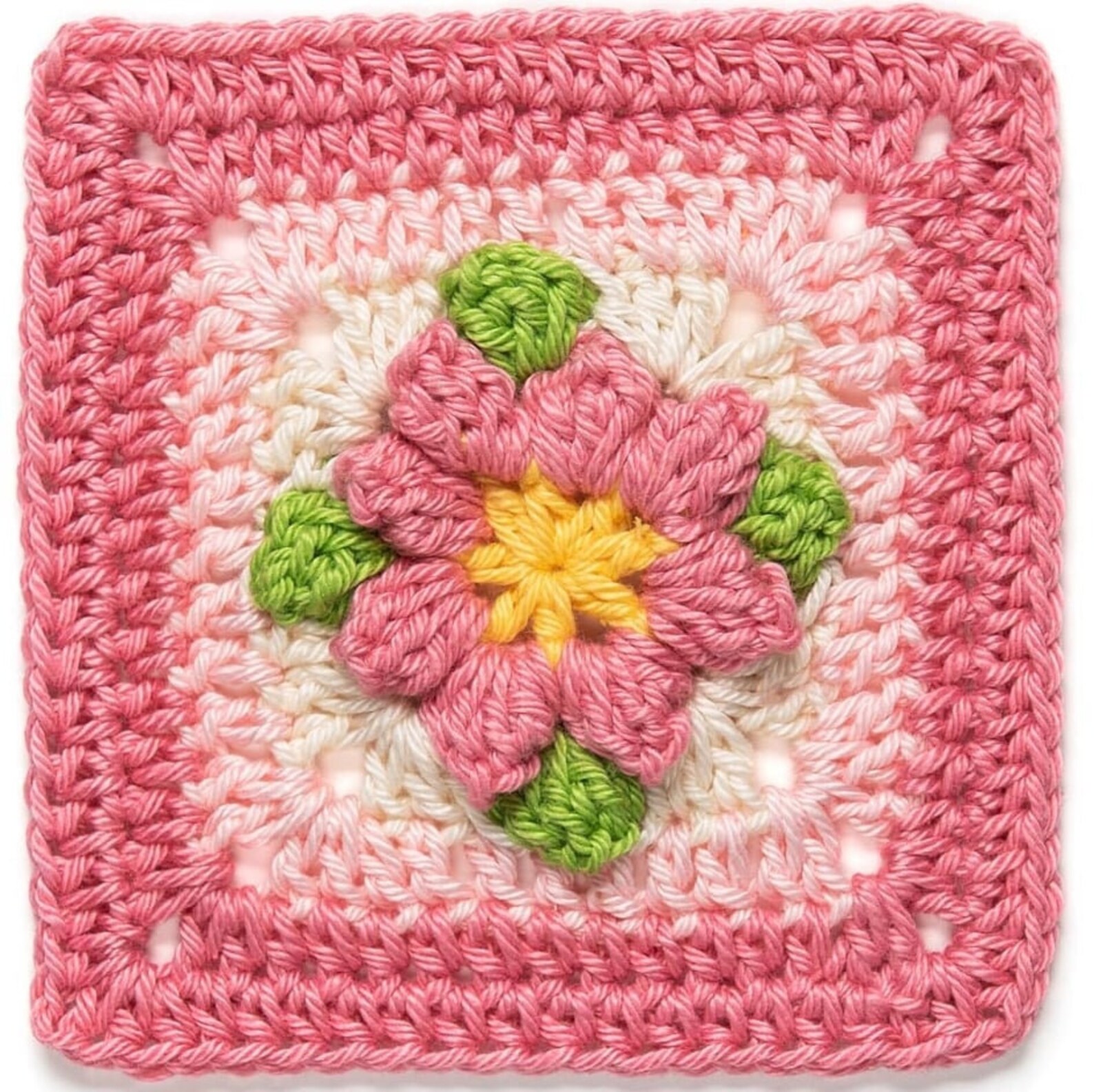 Granny Square Pattern. Spring Square Granny Square Crochet | Etsy