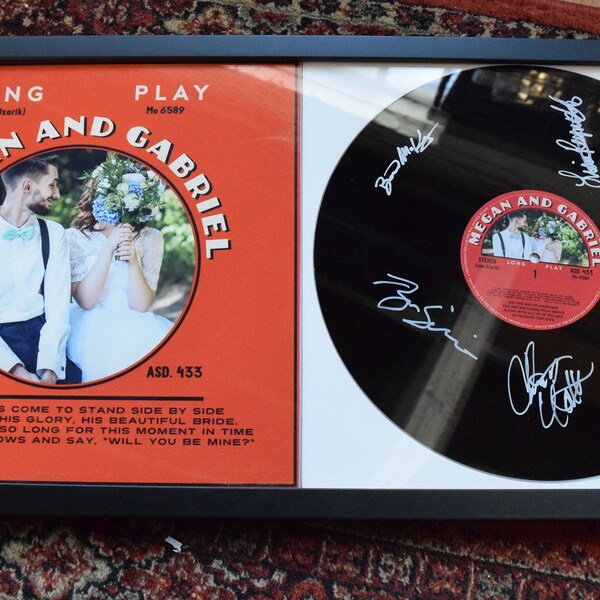 Custom Record Cover - Etsy